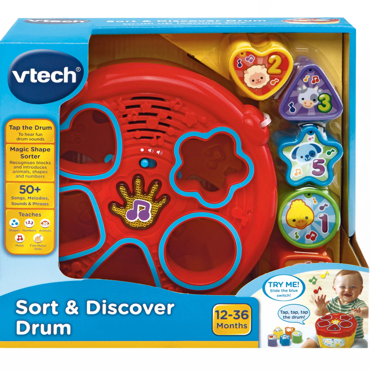 Vtech Sort & Discover Drum – Super Toys and Hobbies