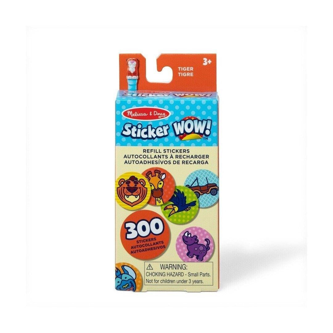 M&d Sticker Wow! Sticker Refill Sticker - Tiger – Super Toys and Hobbies