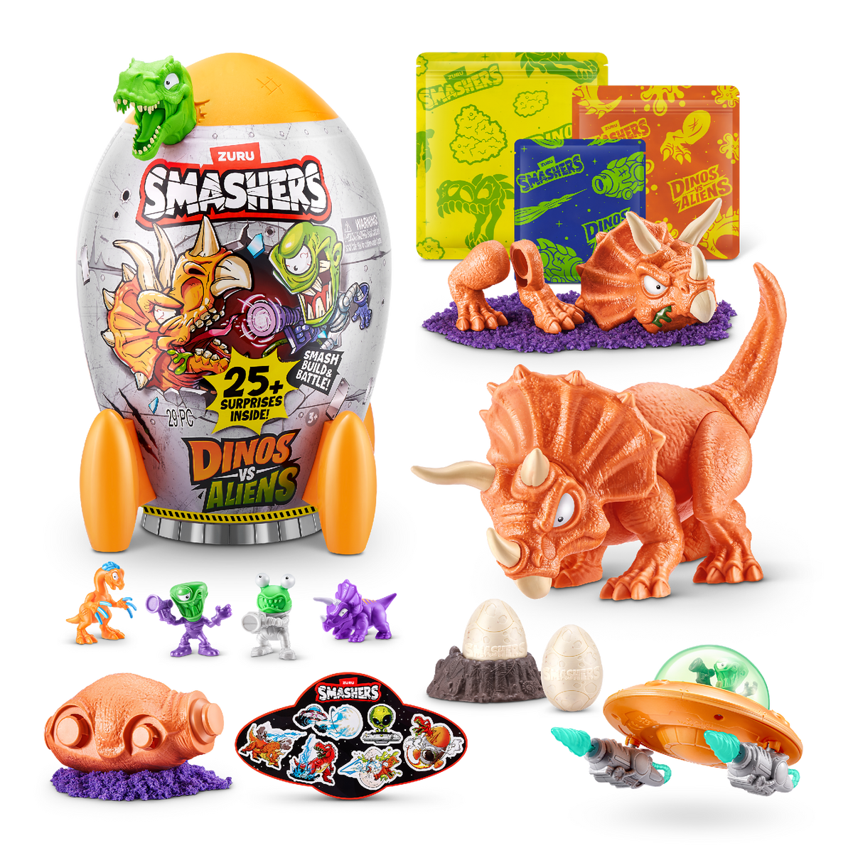 Zuru Smashers Dino vs Alien Rocket – Super Toys and Hobbies