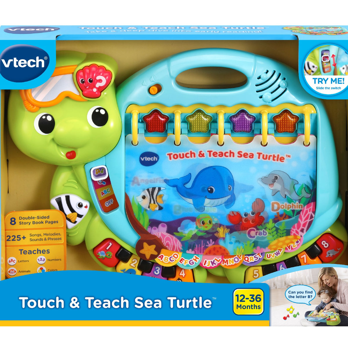 Vtech Touch & Teach Sea Turtle – Super Toys and Hobbies