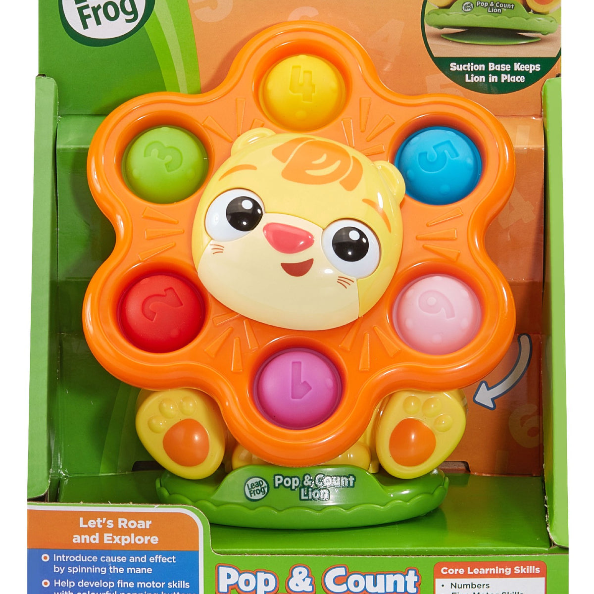 Leap Frog Pop & Count Lion – Super Toys and Hobbies
