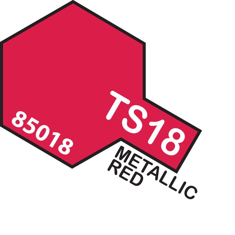Tamiya TS-18 Metallic Red – Super Toys and Hobbies