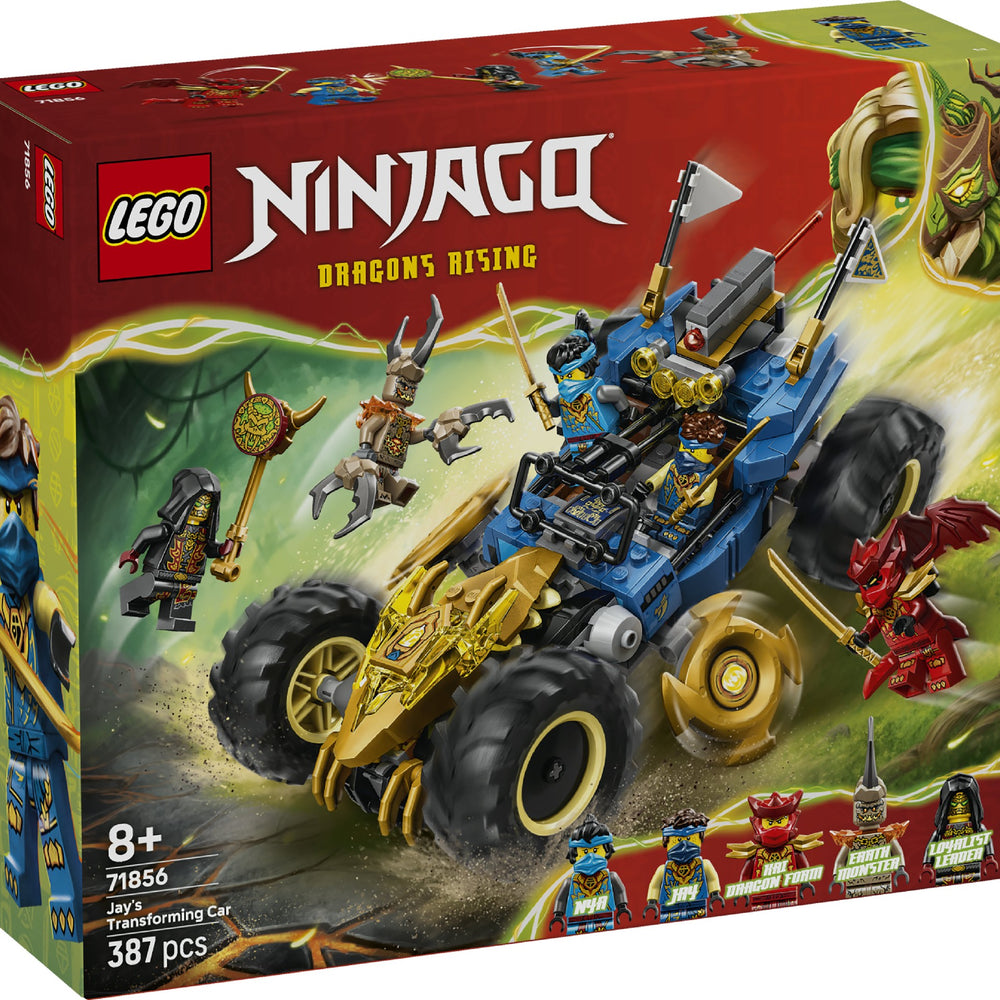 LEGO NINJAGO JAY'S TRANSFORMING CAR 71856 AGE: 8+ – Super Toys and Hobbies