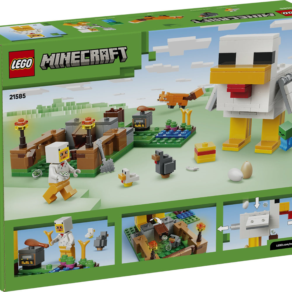 LEGO MINECRAFT CHICKEN FARM 21585 AGE: 7+ – Super Toys and Hobbies