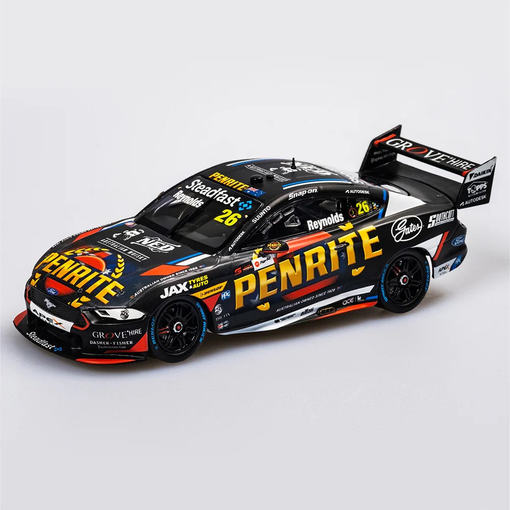 AUTHENTIC 1/43 PENTRIE RACING #26 FORD MUSTANG GT 2022 REPCO SUPERCARS ...