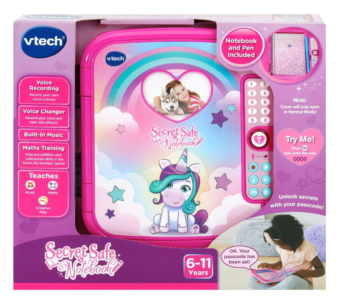 Vtech Secret Safe Notebook Pink – Super Toys and Hobbies
