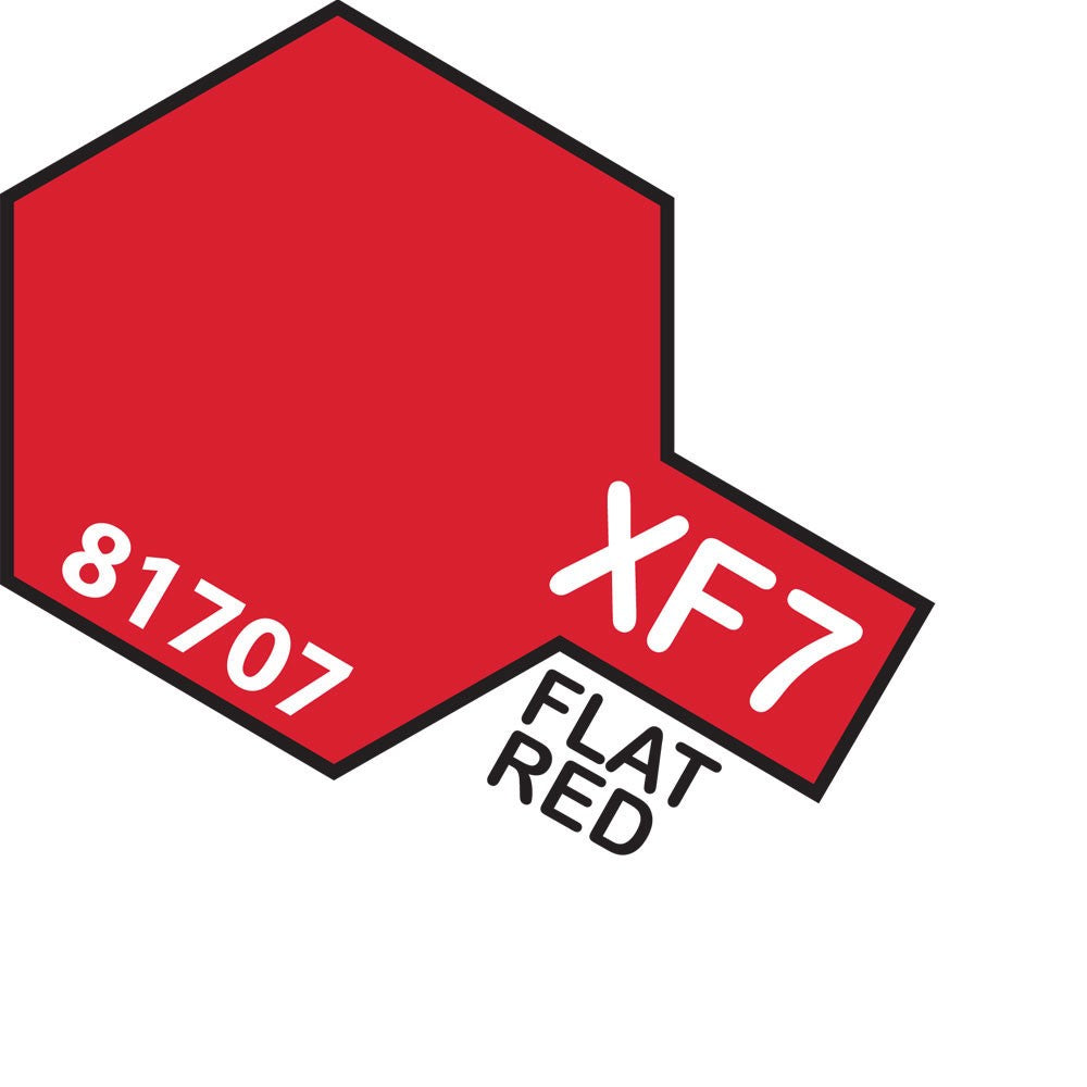 TAMIYA XF-7 FLAT RED ACRYLIC – Toyworld Canberra